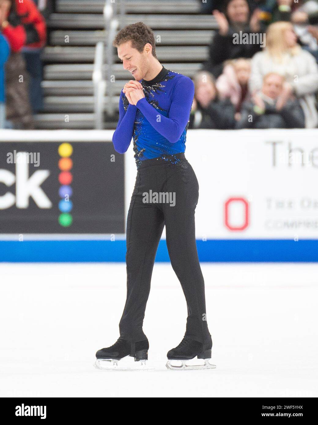 Columbus, Ohio, United States. 28th January, 2024. Jason Brown skates ...