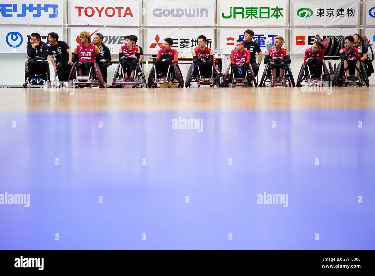 Chiba, Japan. 27th Jan, 2024. Japan team group Wheelchair Rugby ...