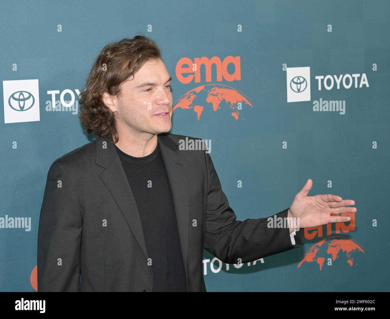 January 27, 2024, Hollywood, California, United States: Emile Hirsch ...