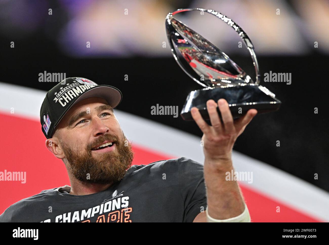 Baltimore, United States. 28th Jan, 2024. Kansas City Chiefs tight end ...