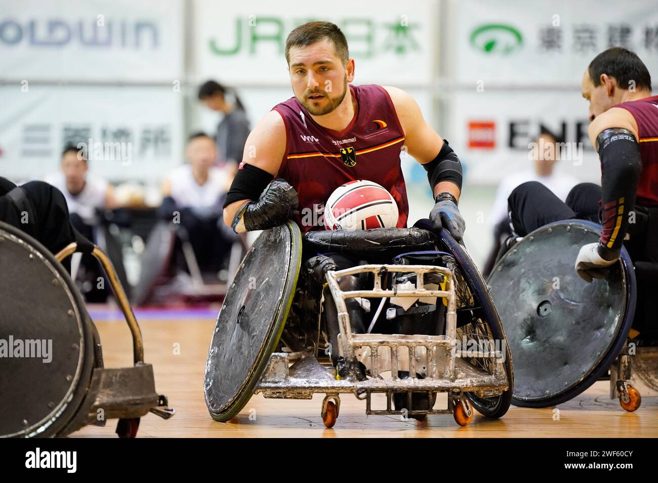 Chiba, Japan. 28th Jan, 2024. Marco Herbst (GER) Wheelchair Rugby ...