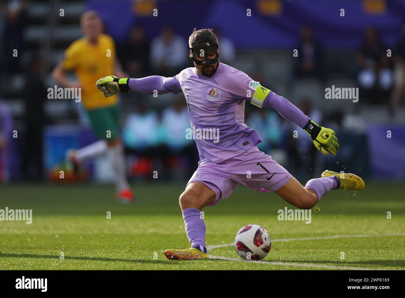 Doha, Qatar. 28th Jan, 2024. Mathew Ryan (AUS) Football/Soccer : AFC ...