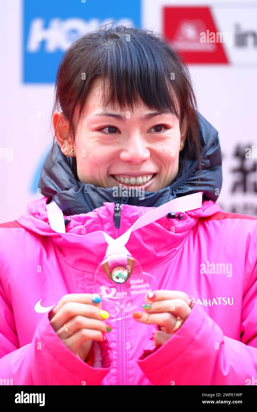 Osaka, Japan. 28th Jan, 2024. Mizuki Matsuda Marathon : Osaka Women's ...