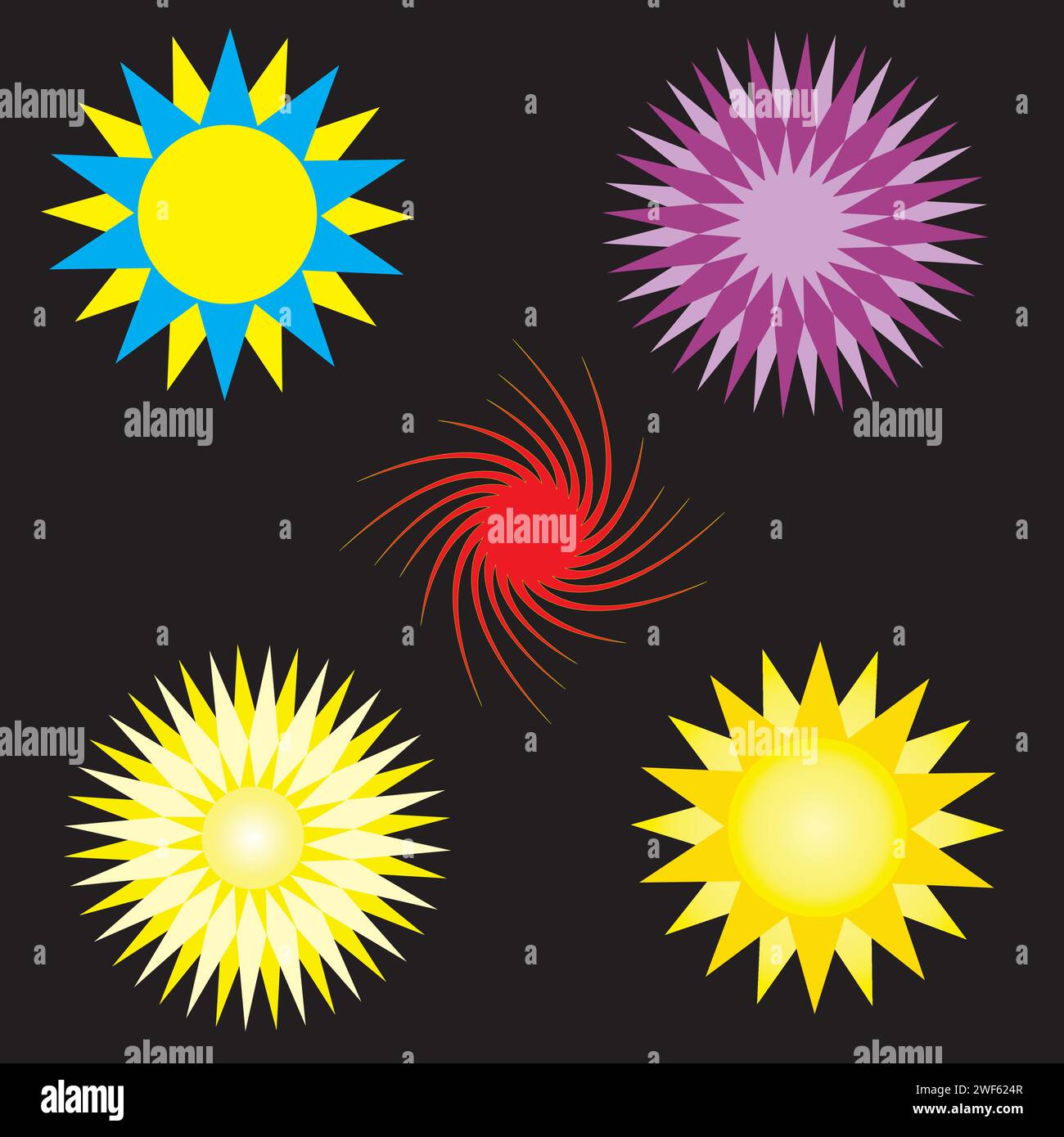 Best sunset background Stock Vector Images - Alamy