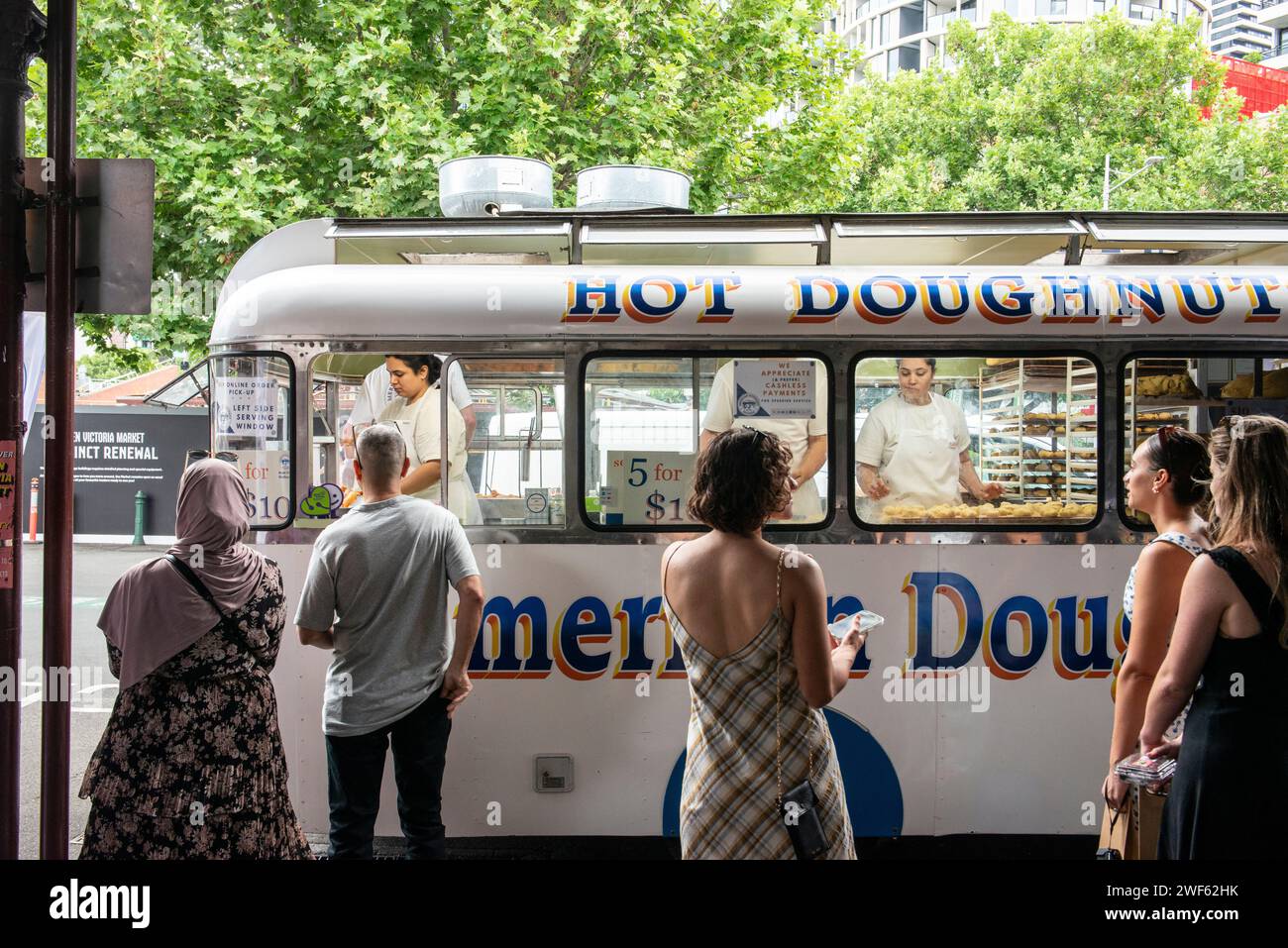 American Doughnut Kitchen, Queen Victoria Markets, Melbourne, Victoria ...