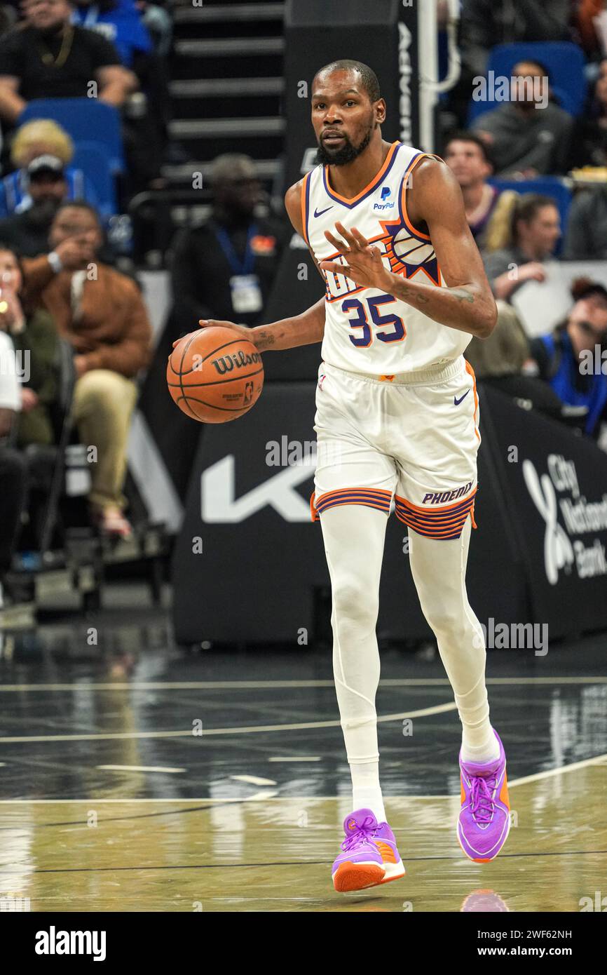 Orlando, Florida, USA, January 28, 2024, Phoenix Suns forward Kevin ...