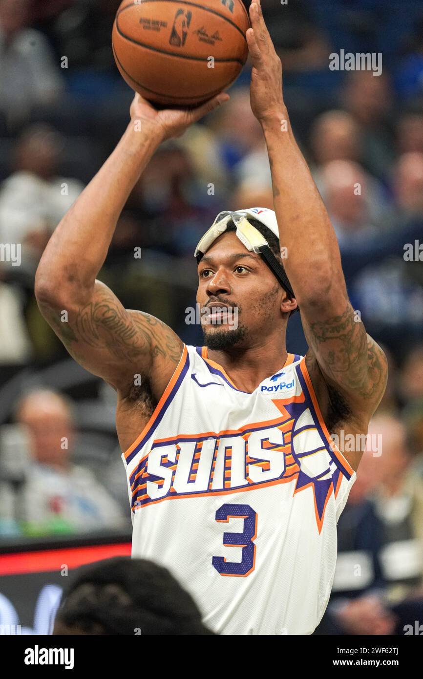 Orlando, Florida, USA, January 28, 2024, Phoenix Suns guard Bradley ...
