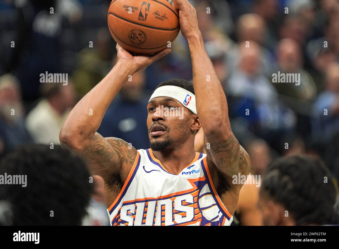 Orlando, Florida, USA, January 28, 2024, Phoenix Suns guard Bradley ...