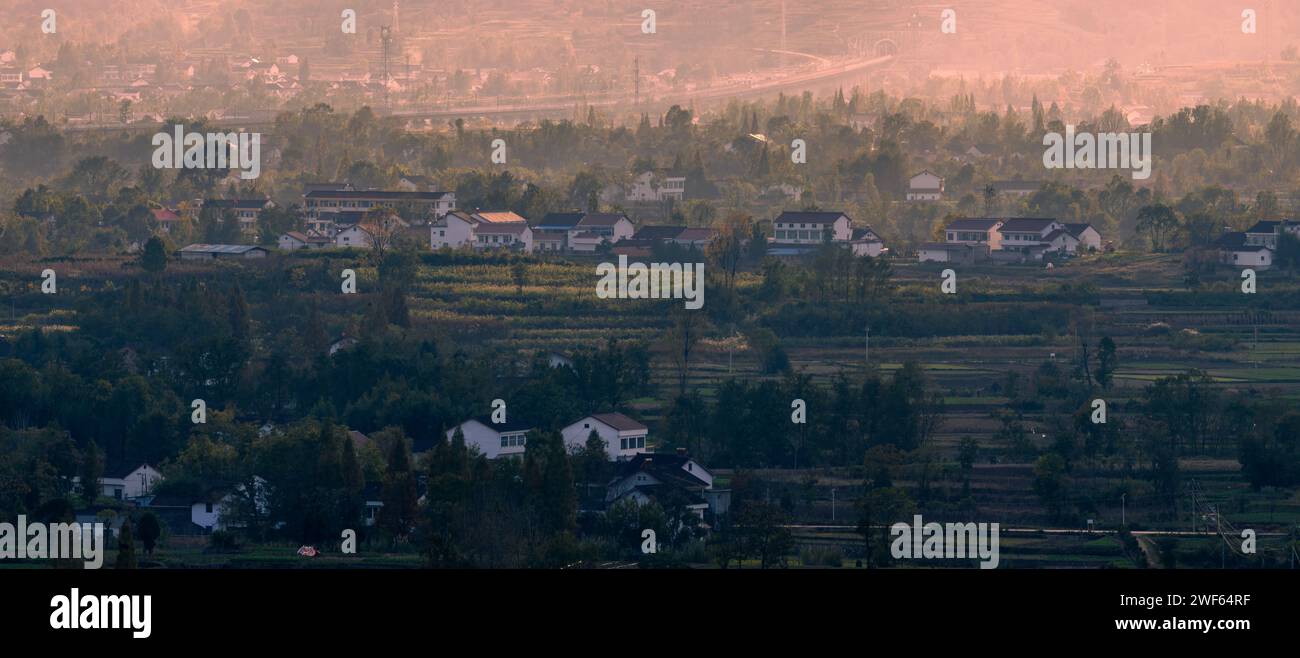 Autumn in Hanzhong, Shaanxi Stock Photo - Alamy