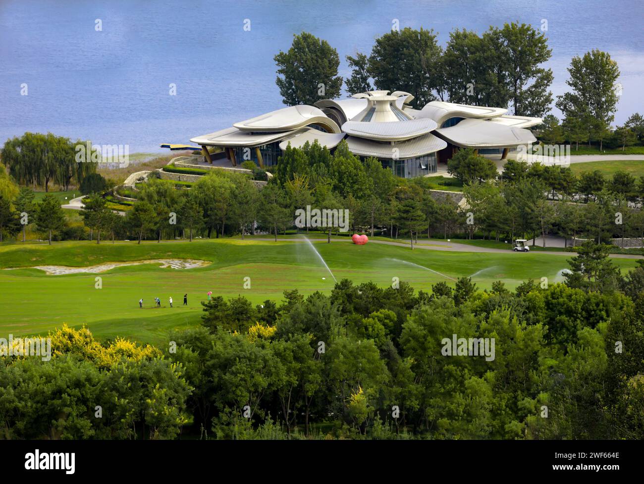 Yanqi Lake Scenic Area in Huairou District, Beijing Stock Photo - Alamy