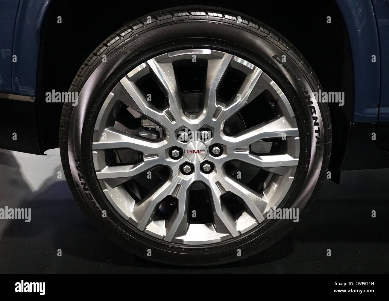 Philadelphia, Pennsylvania, U.S - January 14, 2024 - A silver alloy ...