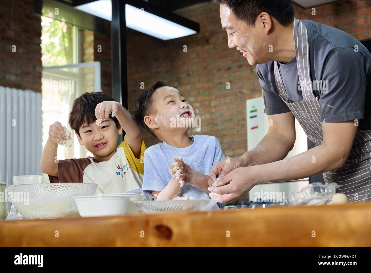 His three sons hi-res stock photography and images - Alamy
