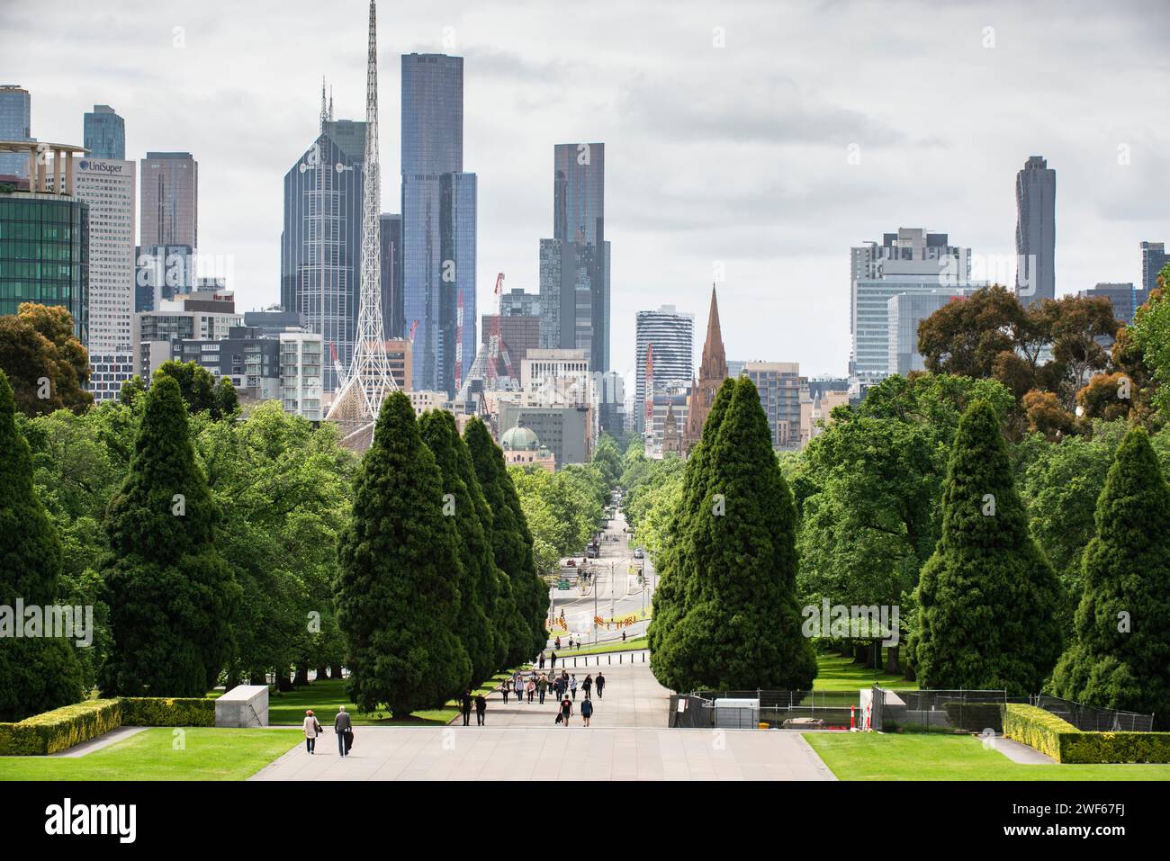 Royal botanic garden melbourne victoria hi-res stock photography and ...