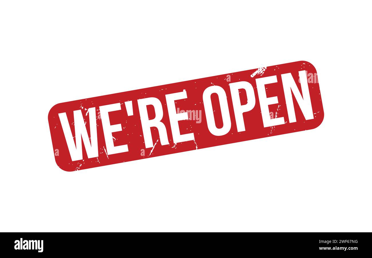 Were open stamp Stock Vector Images - Alamy