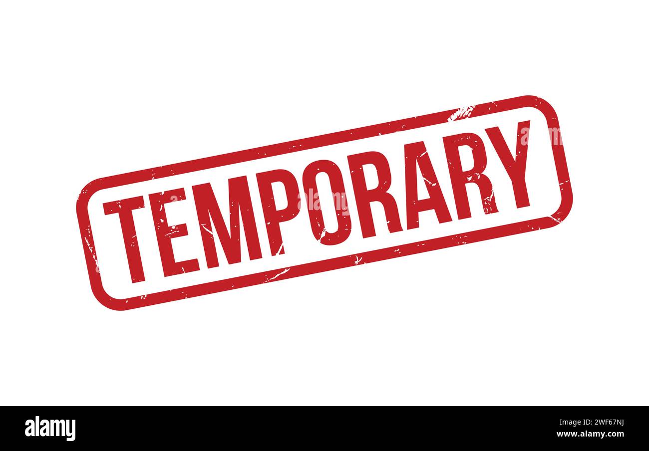 Temporary stamp hi-res stock photography and images - Alamy