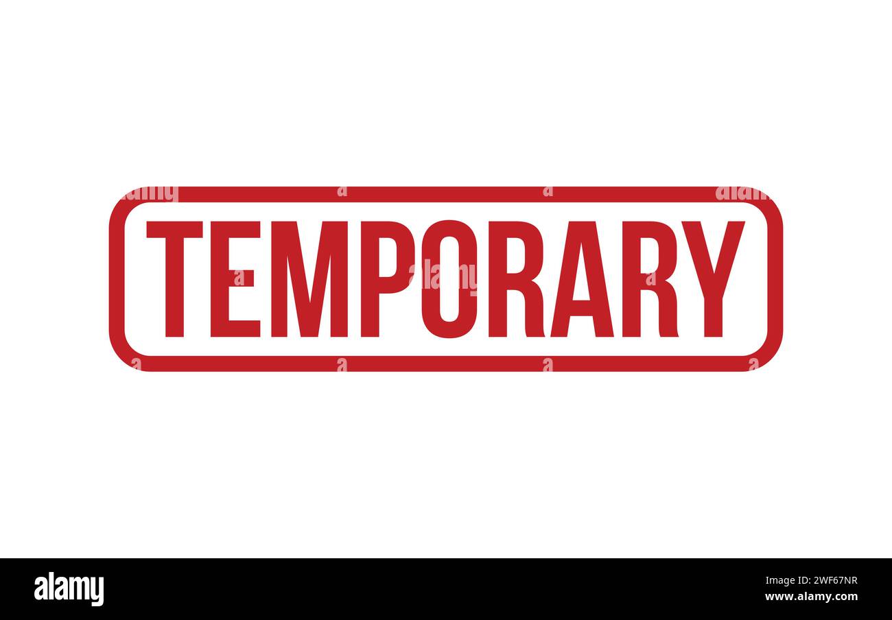 Temporary stamp hi-res stock photography and images - Alamy