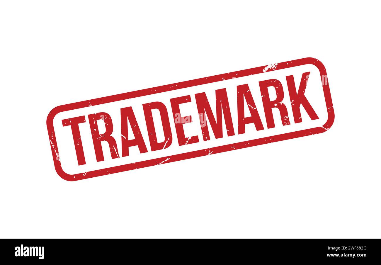 Trademark ribbon Stock Vector Images - Alamy