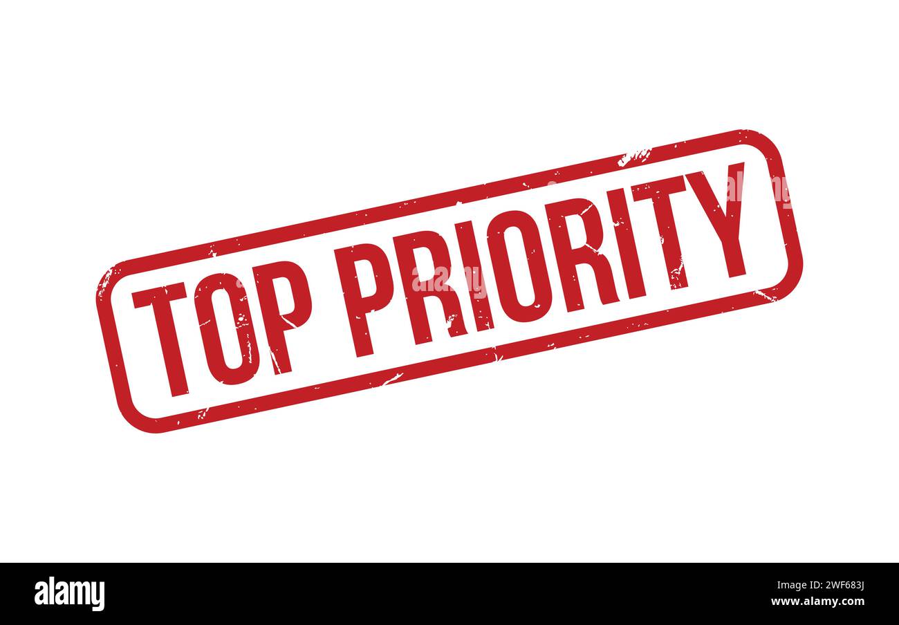 Top priority seal Stock Vector Images - Alamy