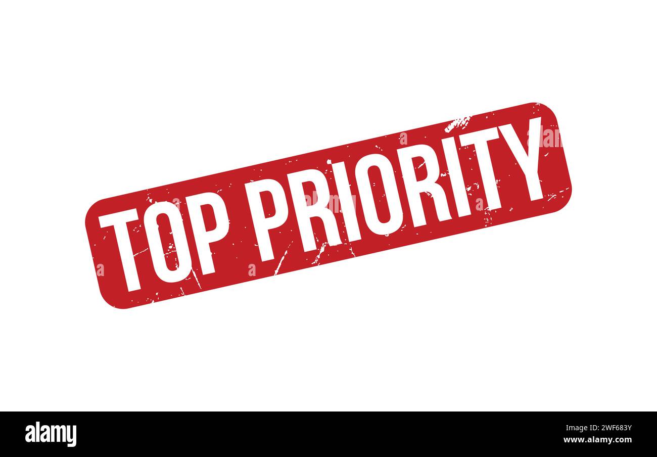 Top priority seal Stock Vector Images - Alamy
