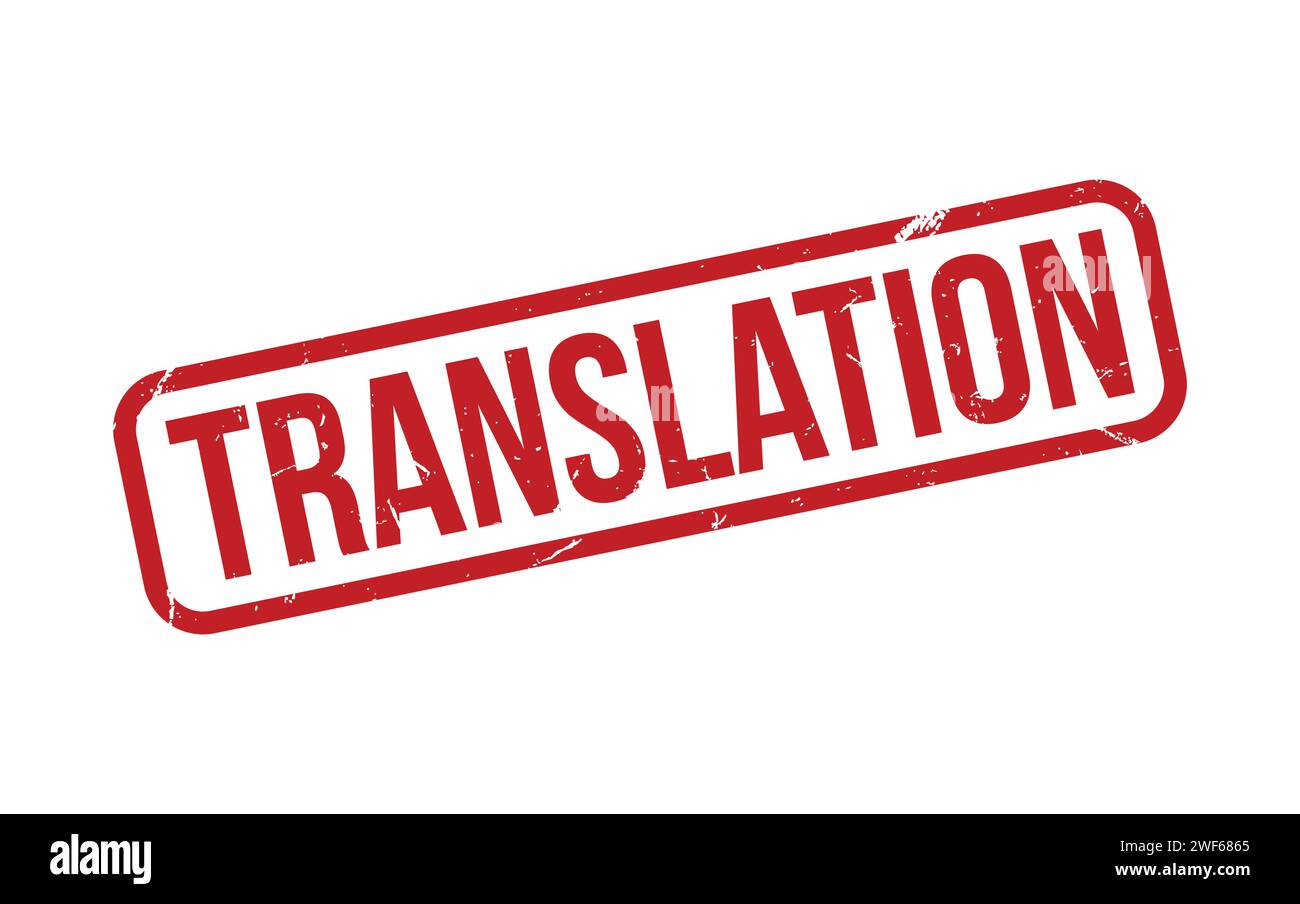 Translation seal hi-res stock photography and images - Alamy