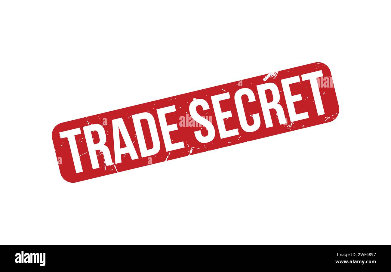 Trade Secret Stamp. Red Trade Secret Rubber grunge Stamp Stock Vector ...