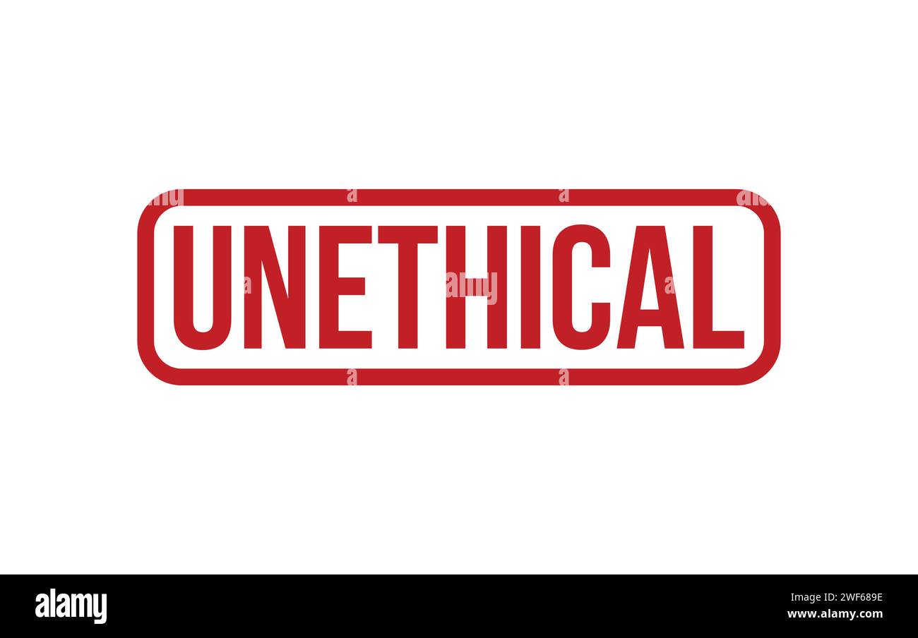 Unethical stamp hi-res stock photography and images - Alamy