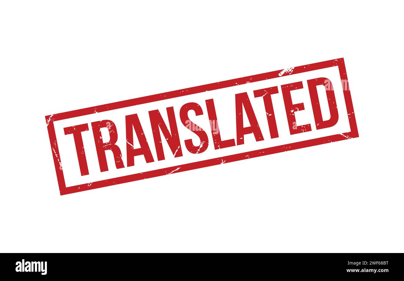 Translated Stock Vector Images - Alamy