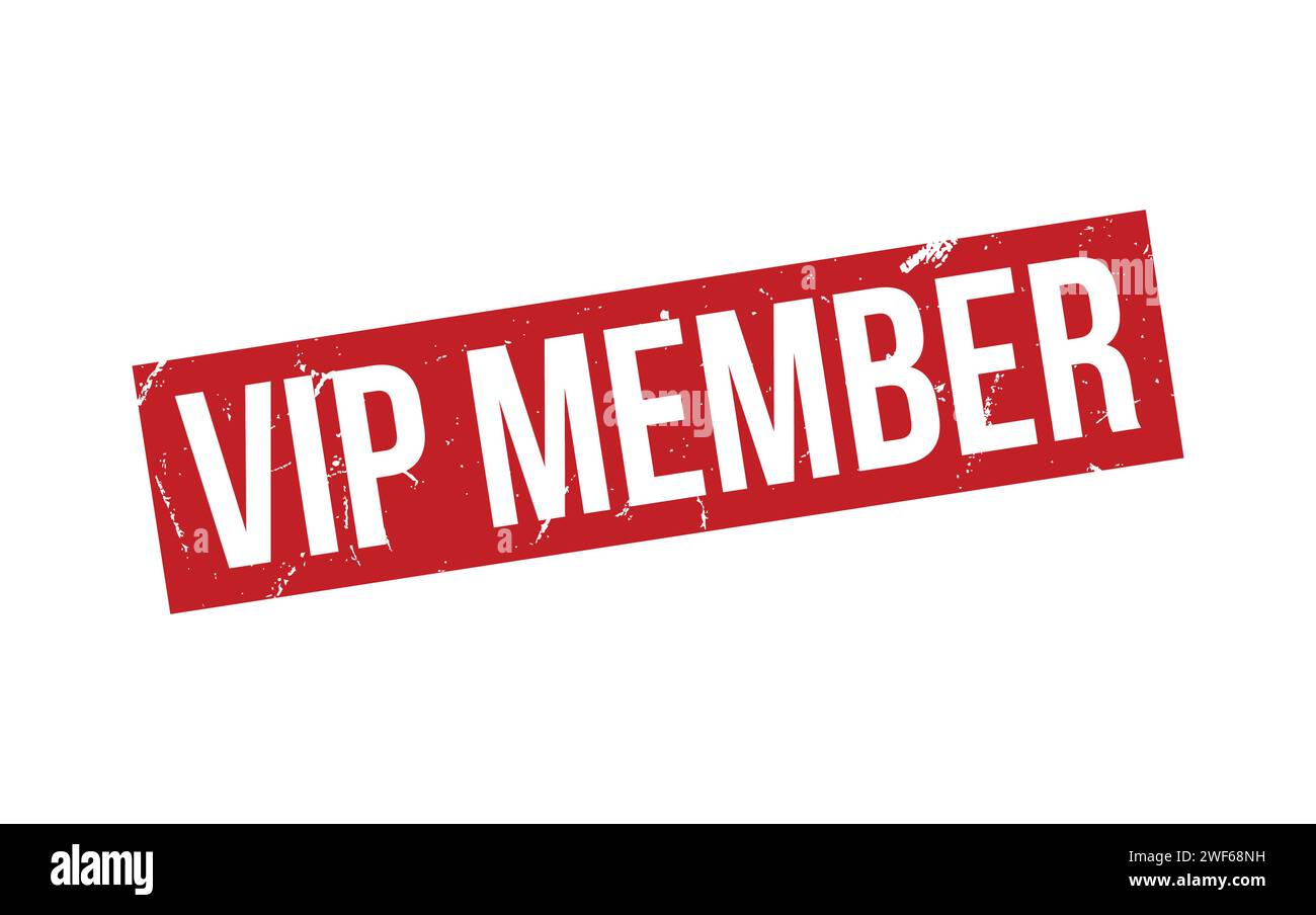 Vip member stamp sign seal Stock Vector Images - Alamy
