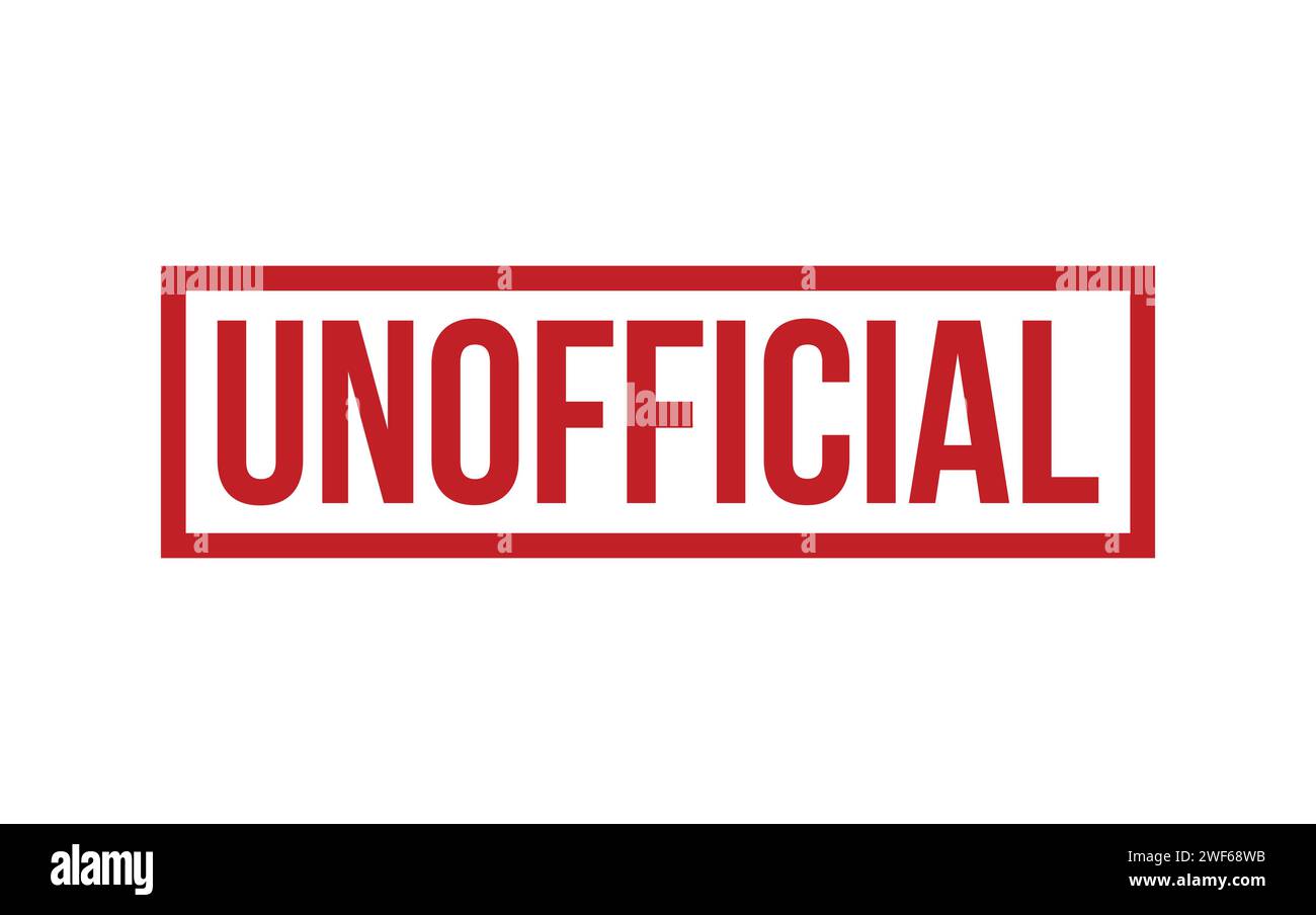 Unofficial vector vectors hi-res stock photography and images - Alamy