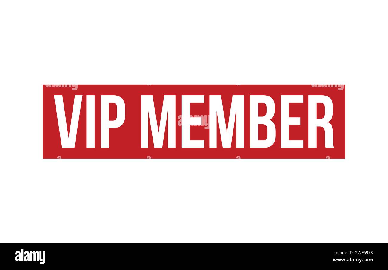 Vip member stamp sign seal Stock Vector Images - Alamy