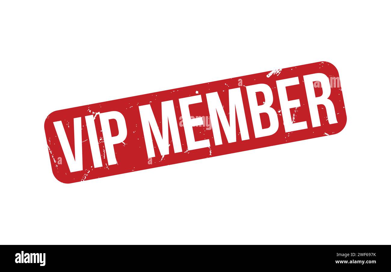 Vip member stamp sign seal hi-res stock photography and images - Alamy