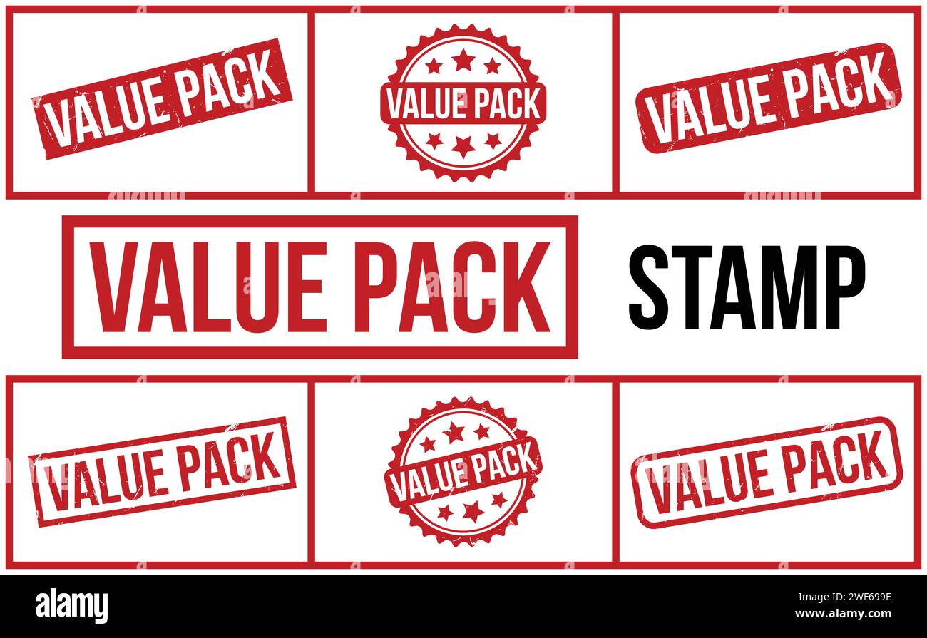 Value pack stamp hi-res stock photography and images - Alamy