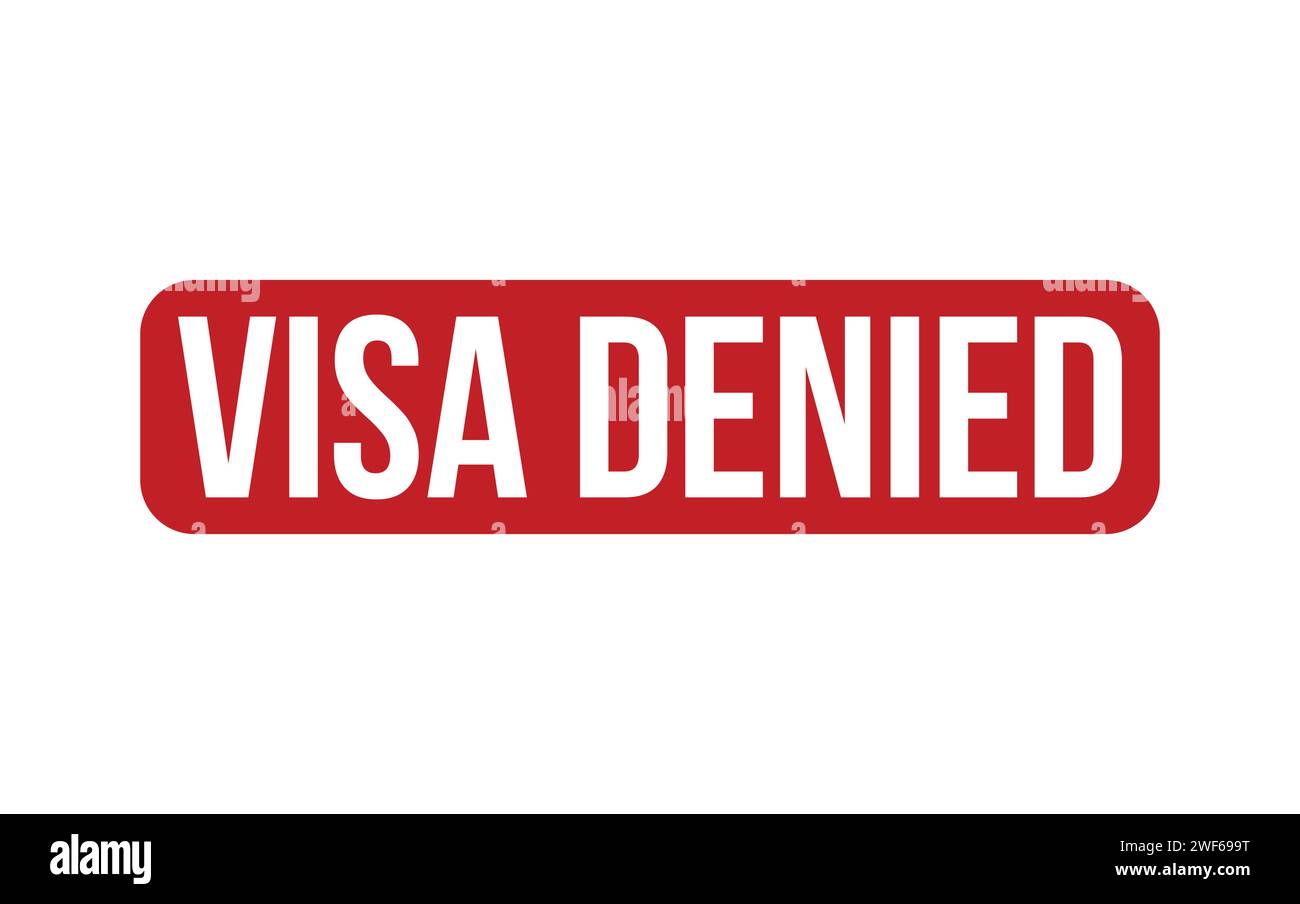 Visa denied seal Stock Vector Images - Alamy