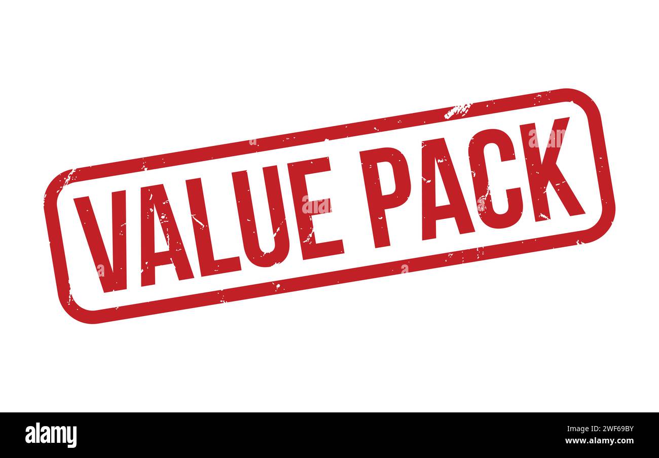 Value Pack Stamp. Value Pack Rubber grunge Stamp Seal Stock Vector ...