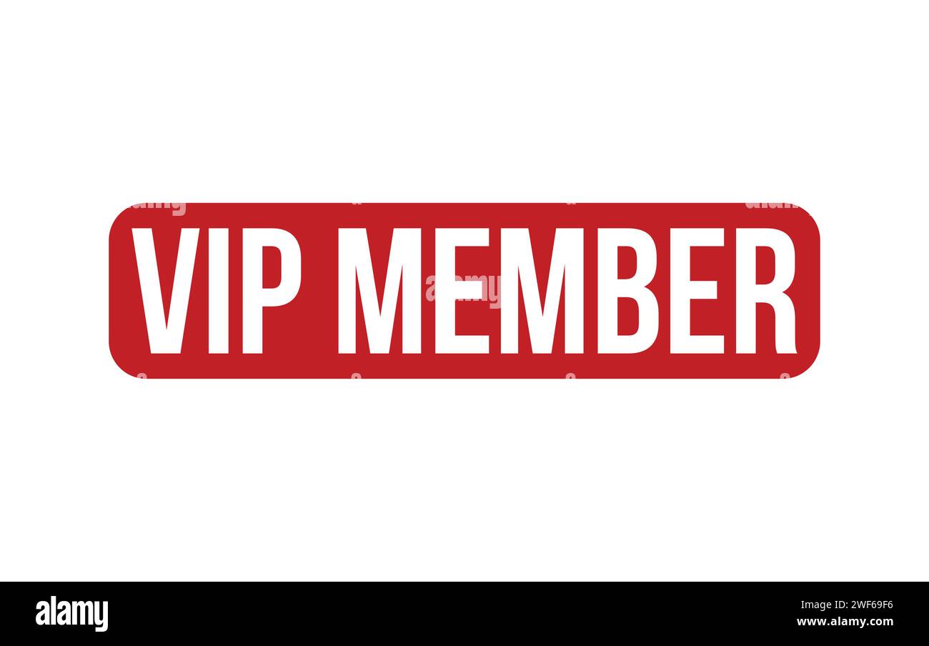 Vip member stamp sign seal Stock Vector Images - Alamy