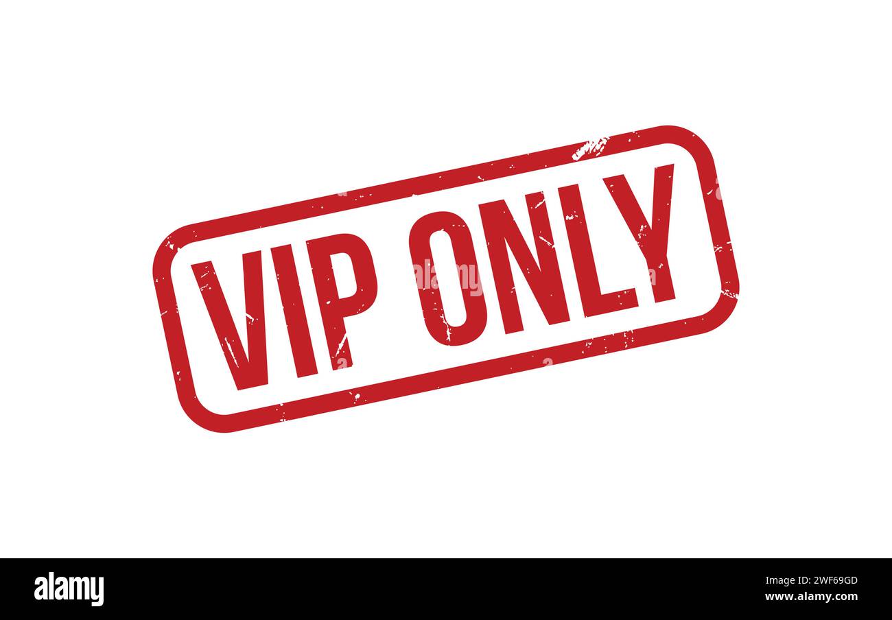 Vip only seal hi-res stock photography and images - Alamy