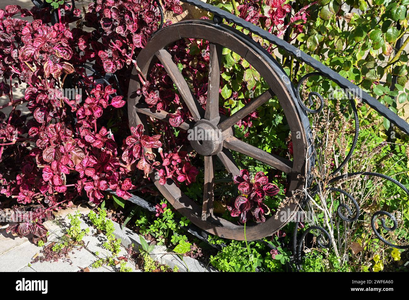 Cartwheel decor hi-res stock photography and images - Alamy
