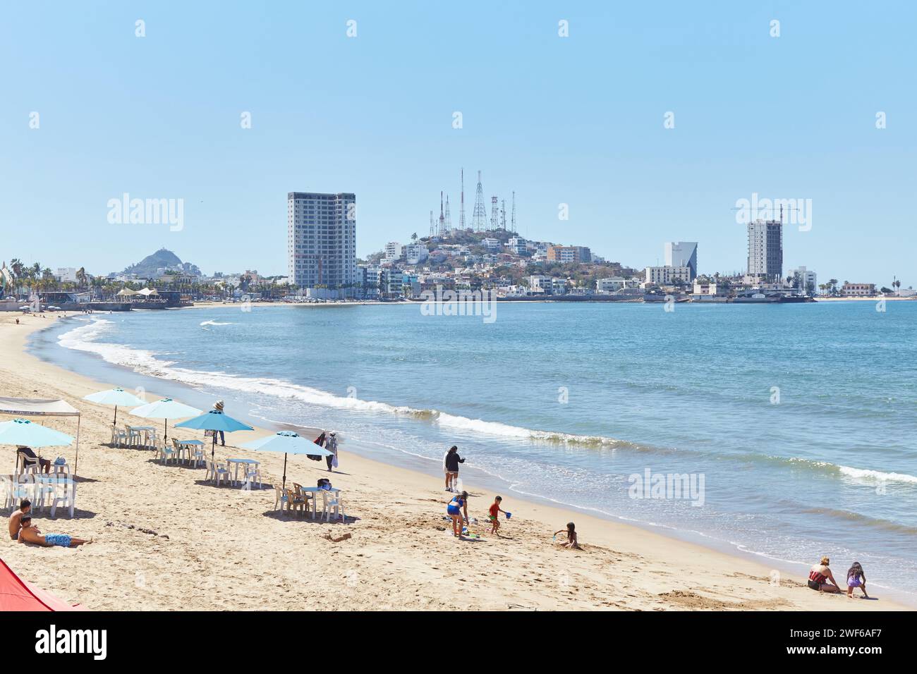 The exciting coastal city of Mazatlan in Sinaloa, Mexico Stock Photo ...