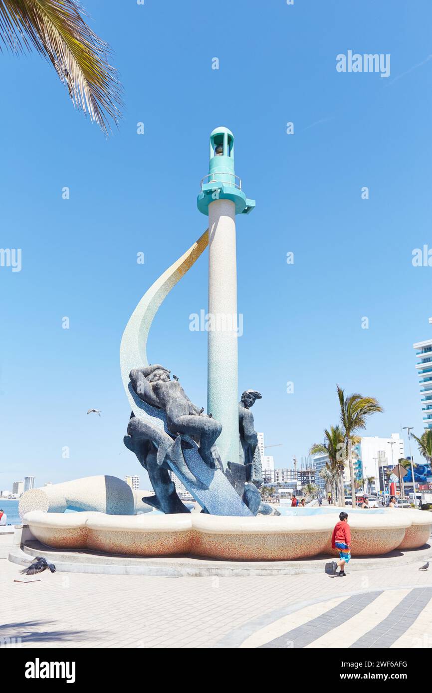 The exciting coastal city of Mazatlan in Sinaloa, Mexico Stock Photo ...