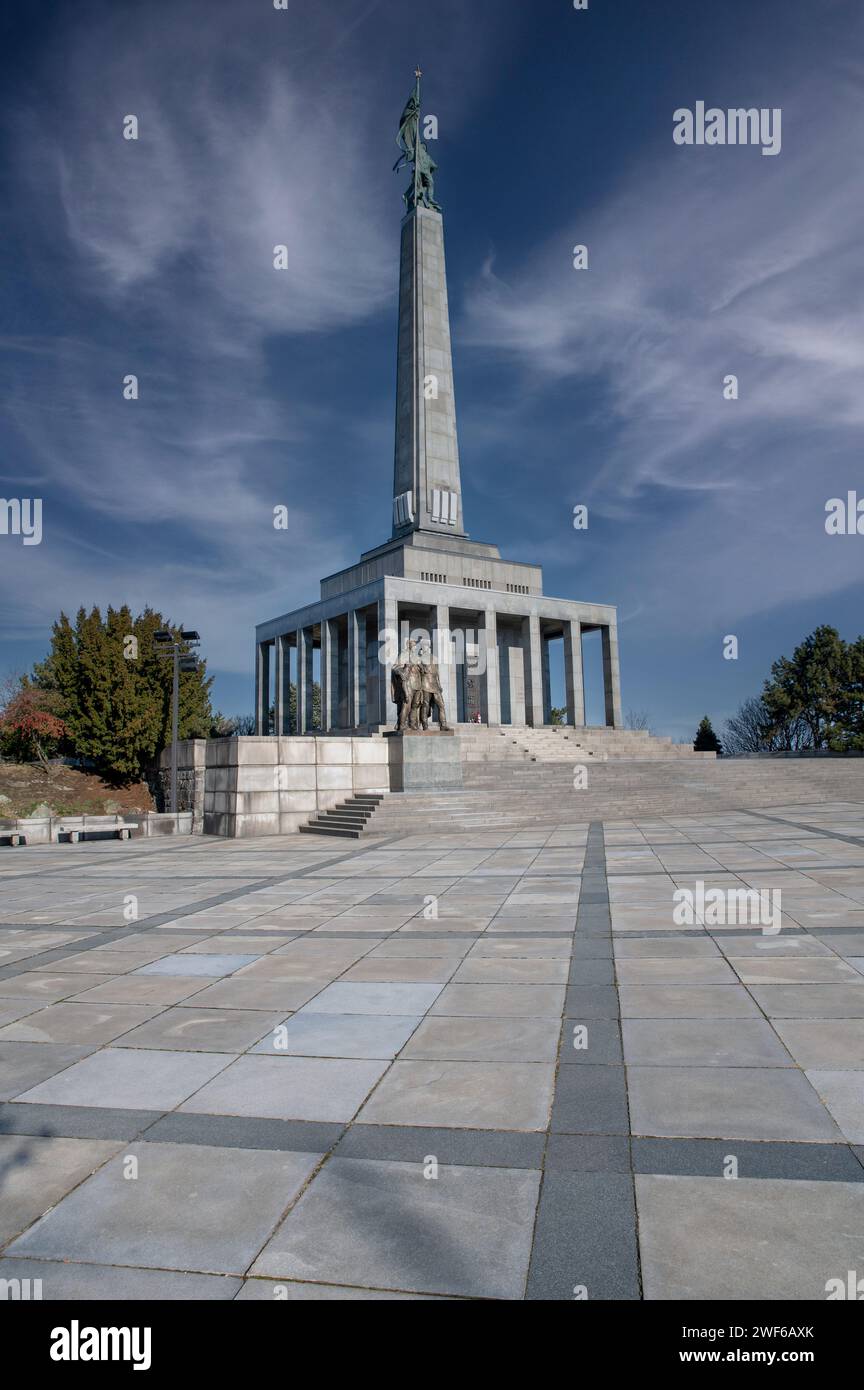 Slavin memorial monument and cemetery for Soviet Army soldiers who died ...