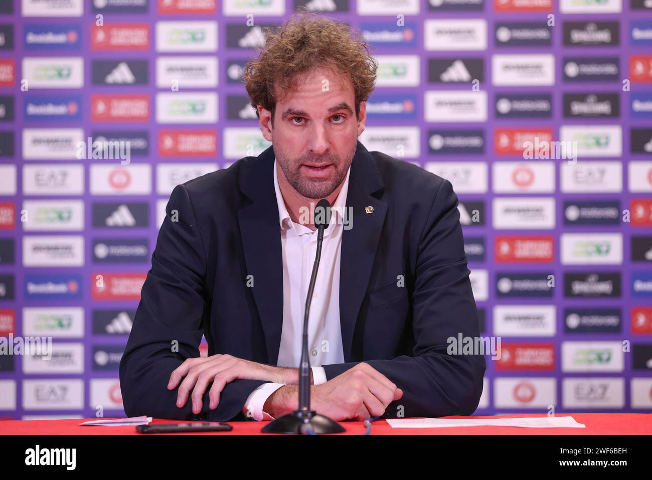 Milan, Italy. 27th Jan, 2024. Italy, Milan, jan 26 2024: Roger Grimau ...