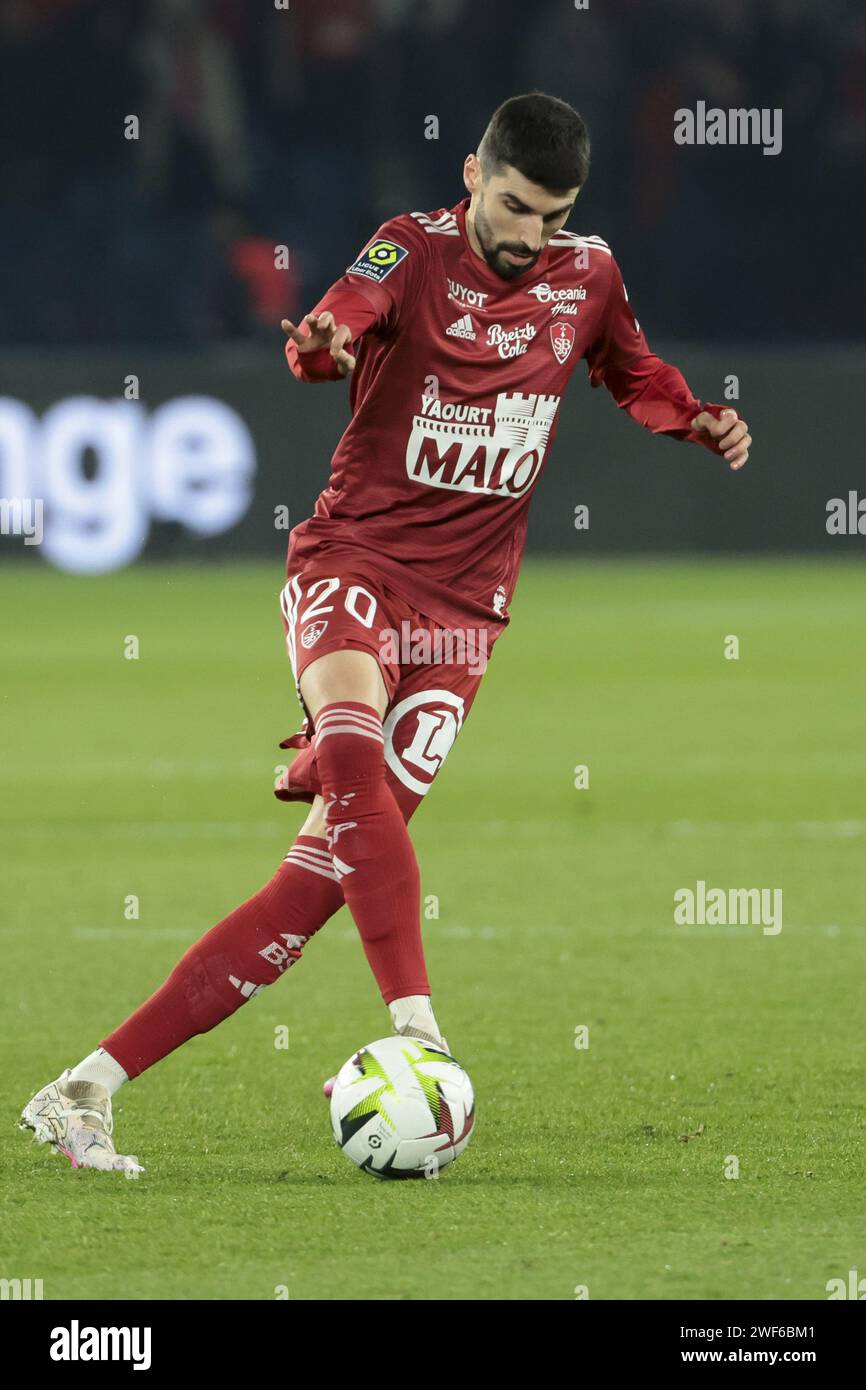 Pierre Lees-Melou of Brest during the French championship Ligue 1 ...
