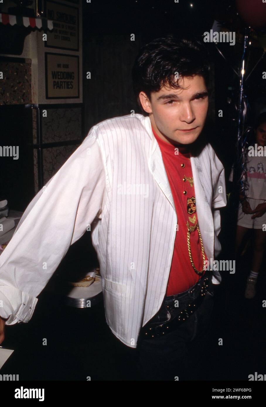 Corey Feldman May 1989 Credit: Ralph Dominguez/MediaPunch Stock Photo ...