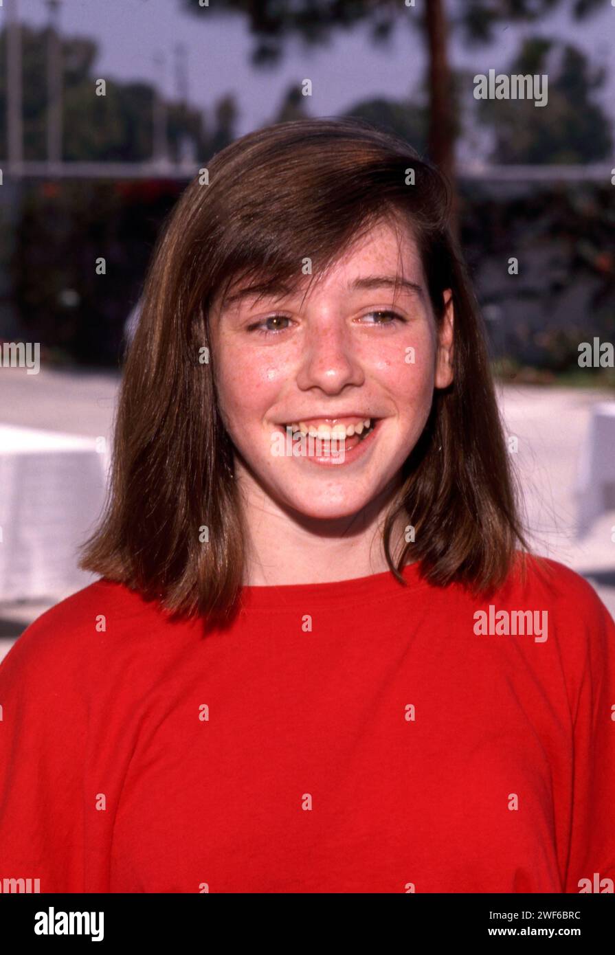 Alyson Hannigsn July 25, 1989 Credit: Ralph Dominguez/MediaPunch Stock ...
