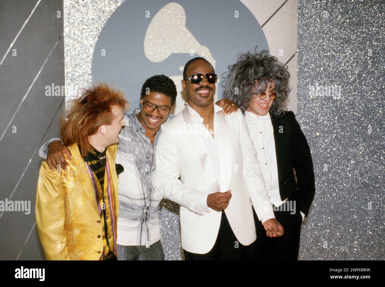 Howard Jones, Herbie Hancock, Stevie Wonder and Thomas Dolby At The ...