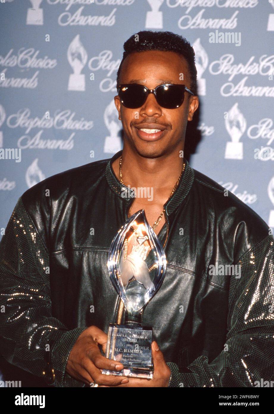 MC Hammer at the 17th Annual People's Choice Awards on March 11, 1991 ...