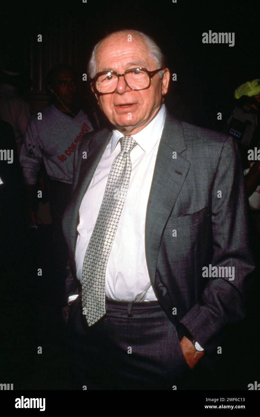 Billy Wilder Circa 1980's . Credit: Ralph Dominguez/MediaPunch Stock ...