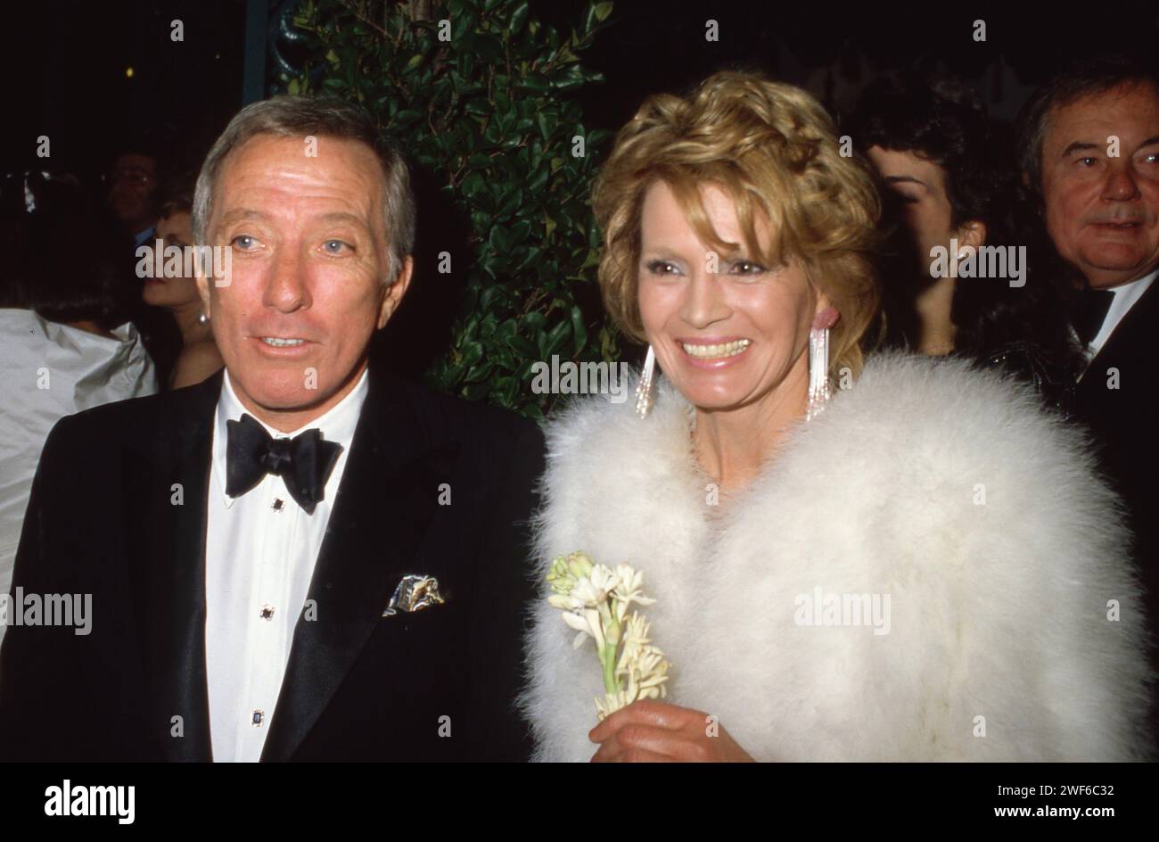Andy Williams and Angie Dickinson Circa 1980's Credit: Ralph Dominguez ...
