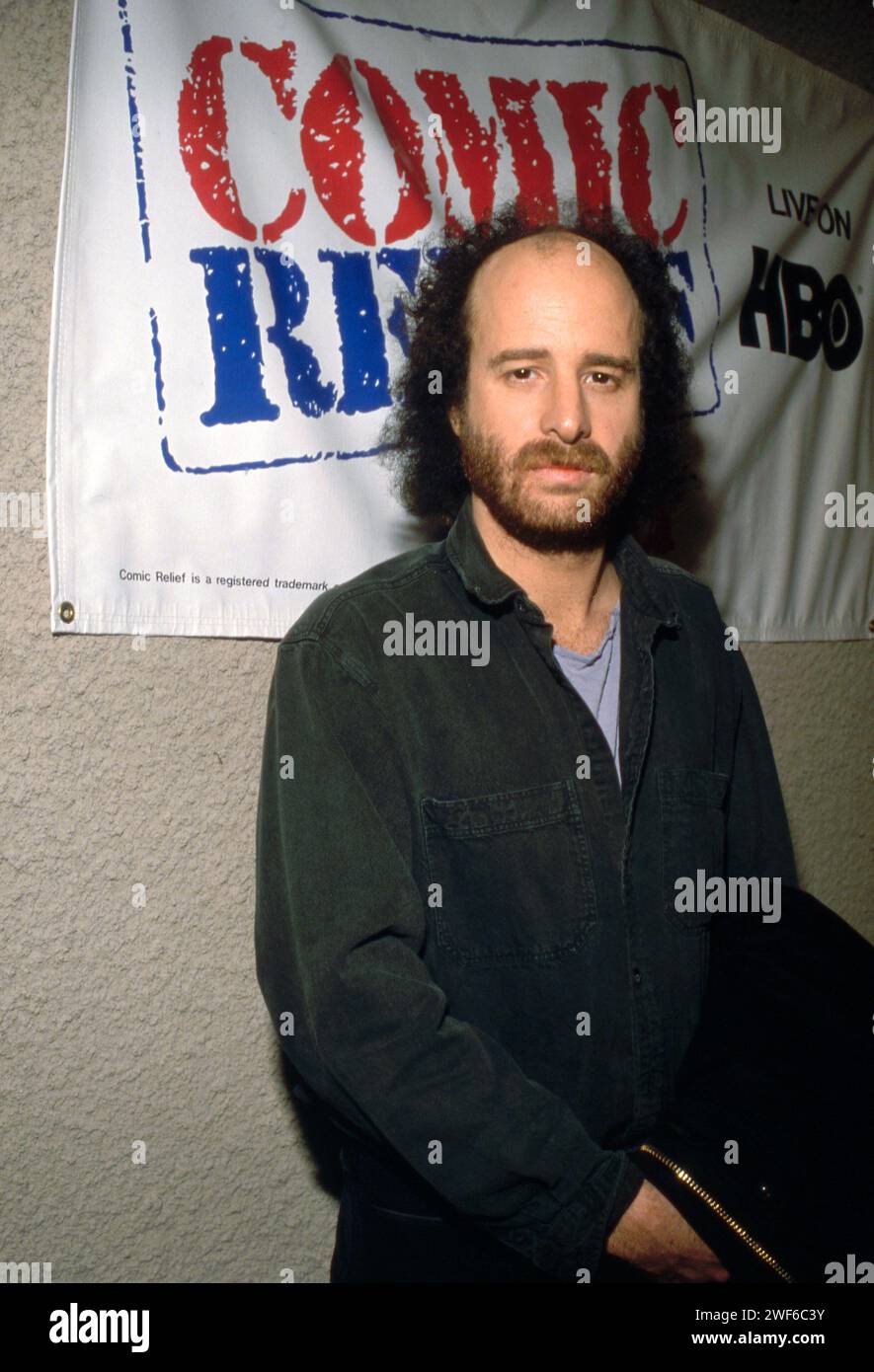 Steven Wright at "Comic Relief III" on March 18, 1989 at the Universal ...