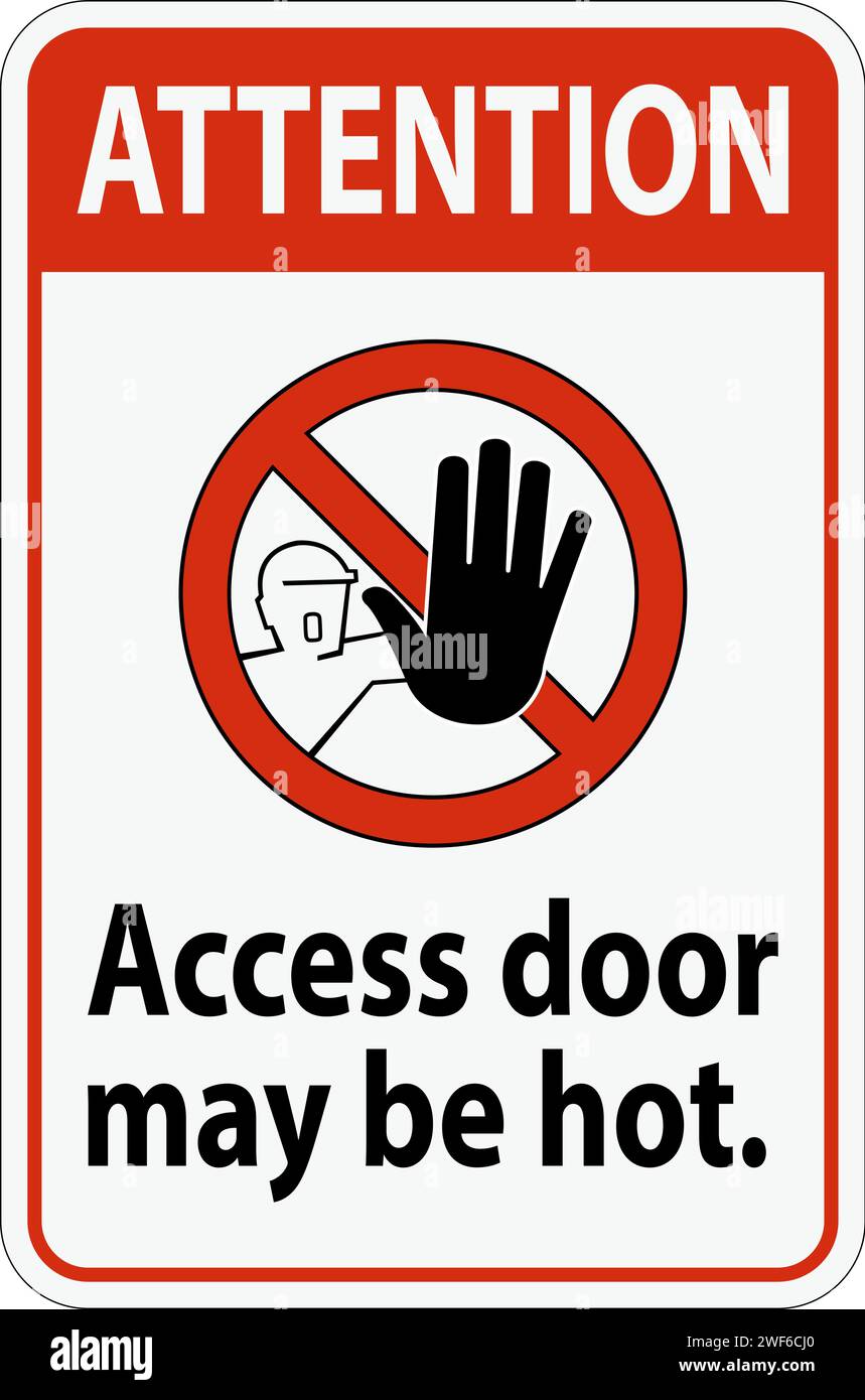 Attention hot Stock Vector Images - Alamy